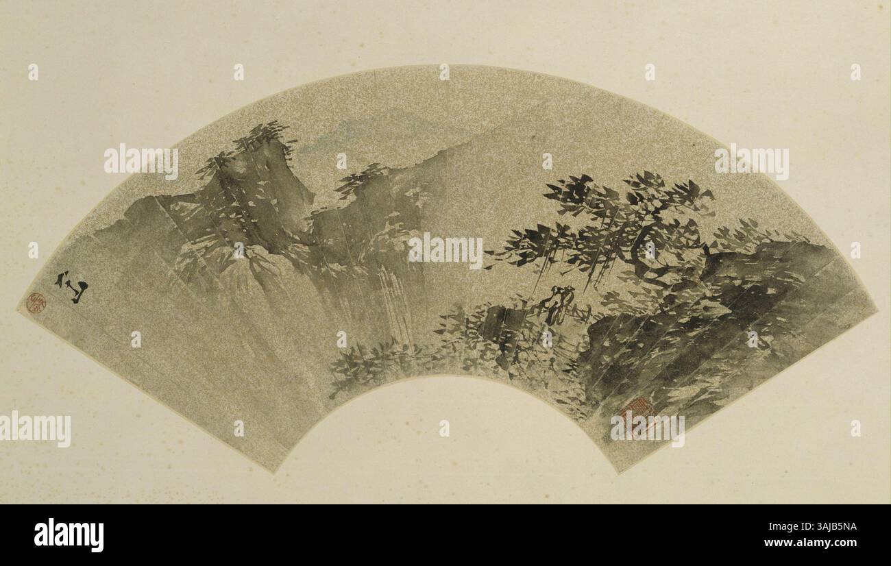 Ink wash painting by Zhang Lu (1464–1538), housed at The Palace Museum ...