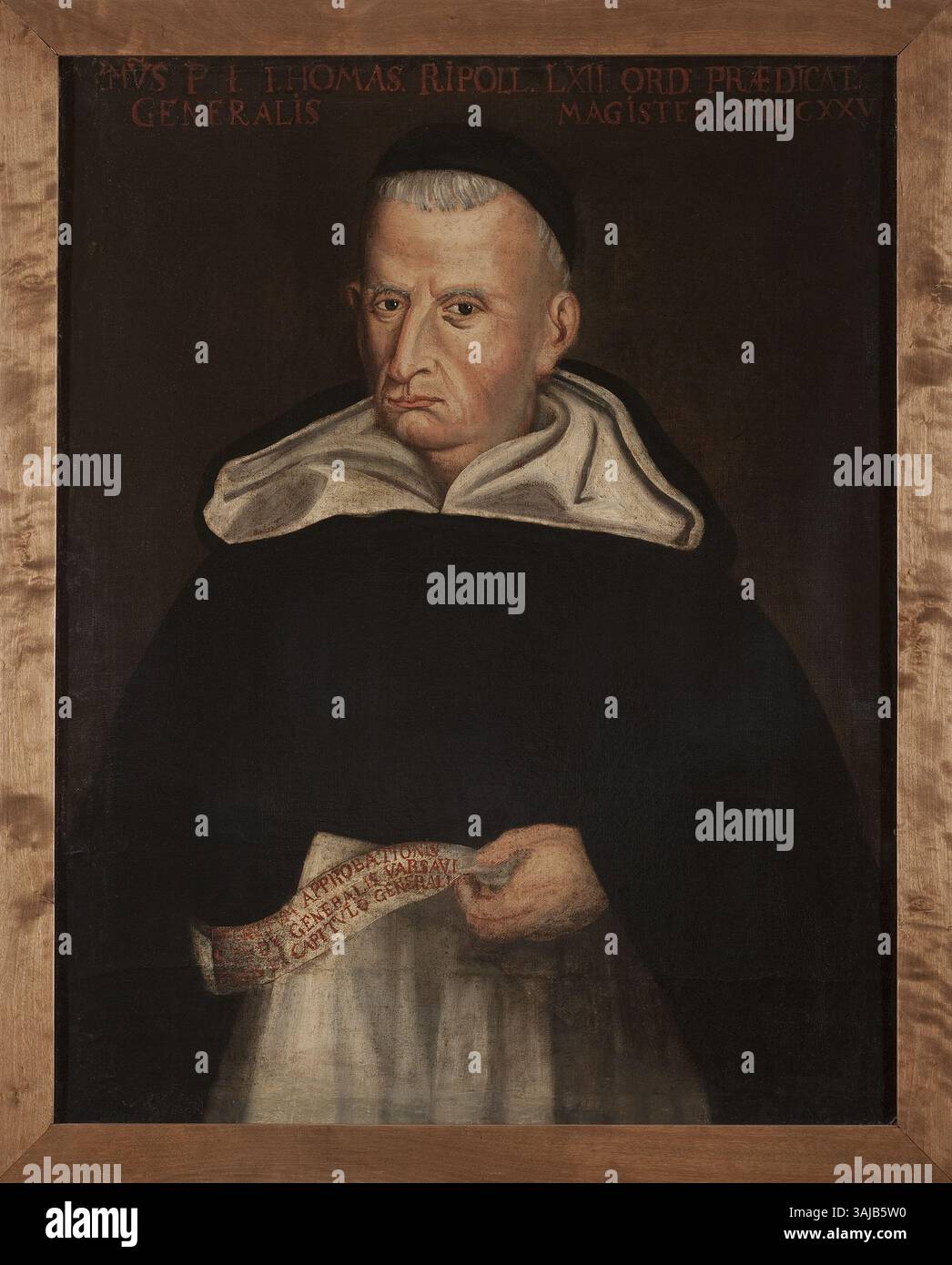 This portrait, attributed to an unknown artist, depicts Tomasz Rippol ...