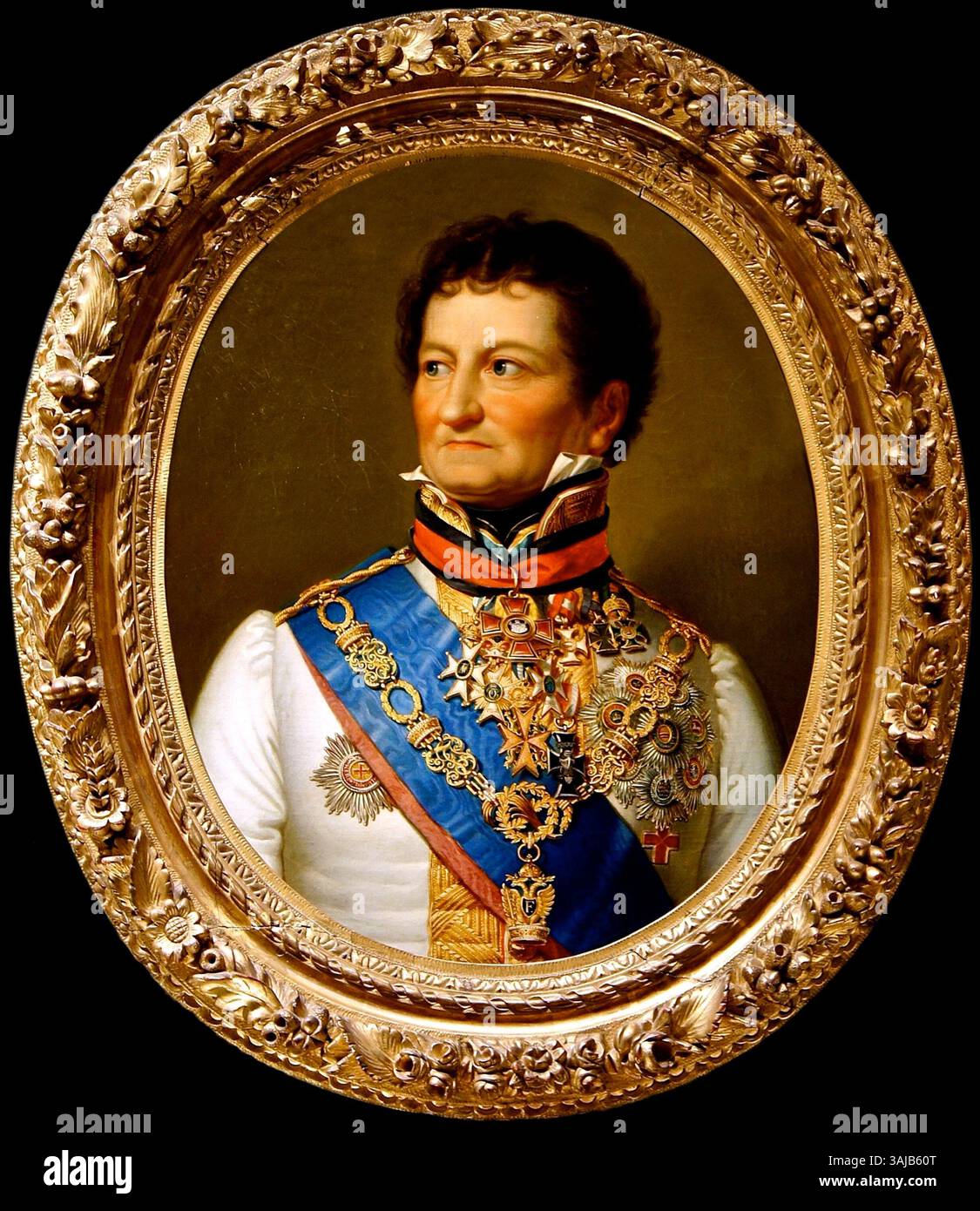 Portrait of Jean Pierre Théodore Freiherr von Wacquant-Geozelles ...