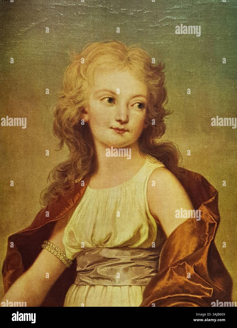 This portrait of Marie Thérèse Charlotte of France, also known as ...