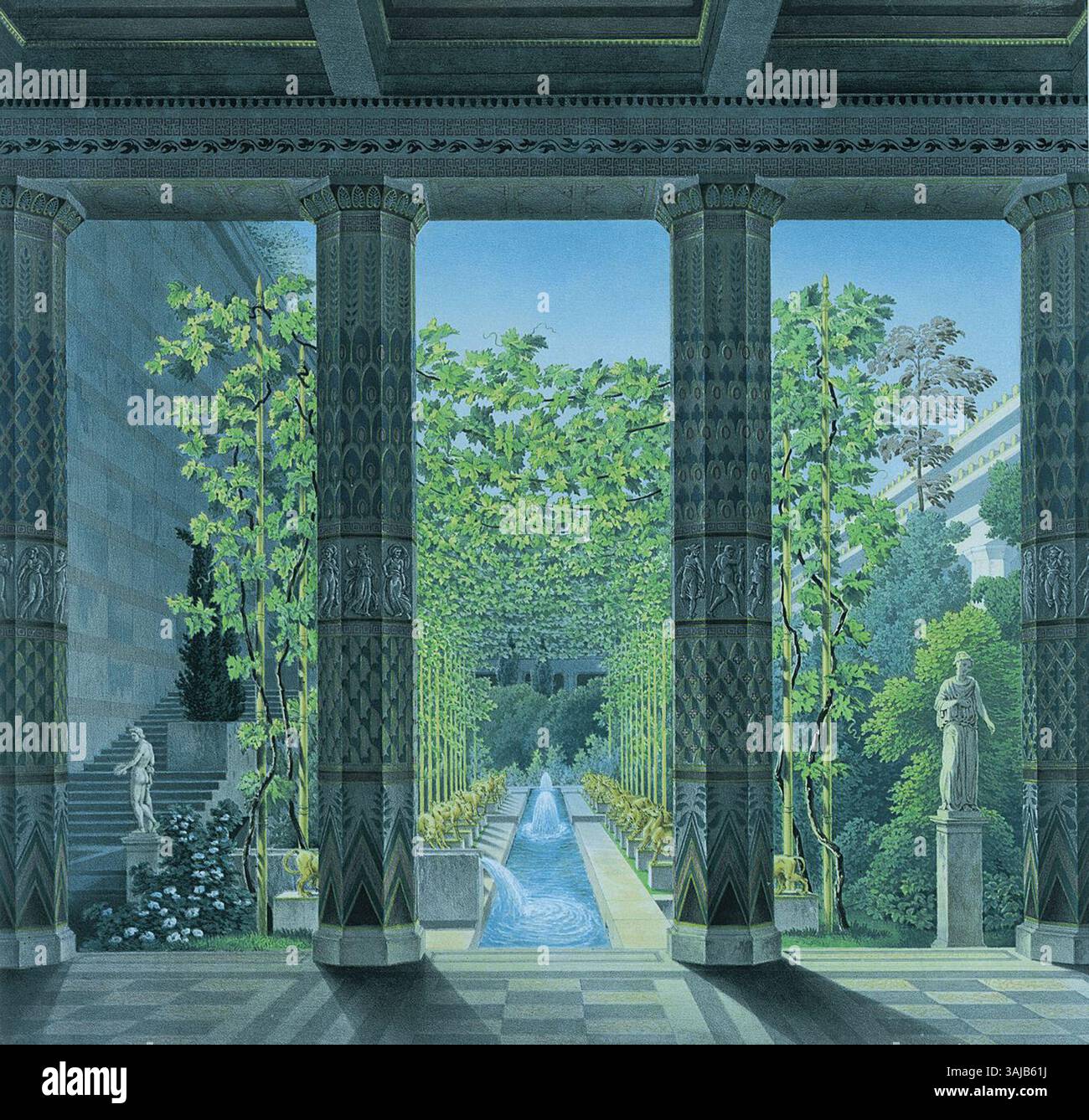 This 1942 piece by Schinkel, though created posthumously, reflects his ...