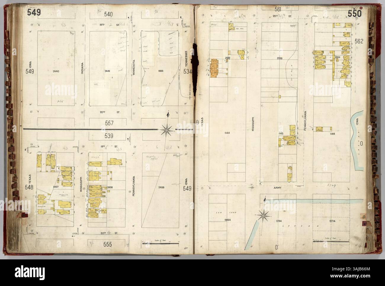 The Sanborn Insurance Map Atlas for San Francisco, published in 1905 ...