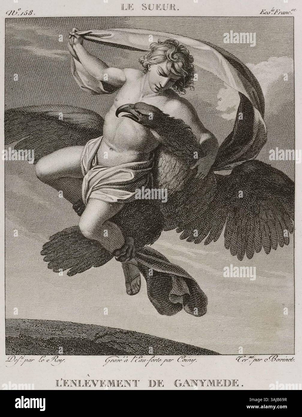 This 1802–1815 painting by Denis-Sébastien Leroy, Coiny, and Bovinet depicts the mythological ...