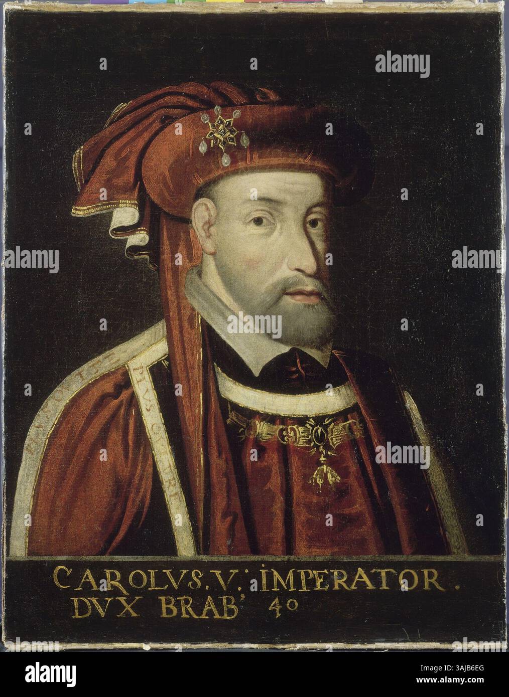 This 17th-century portrait of Charles V, Holy Roman Emperor, attributed ...