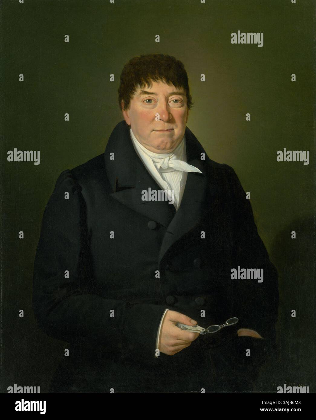 'Portrait of a Citizen' is a 19th-century Slovak painting created in ...