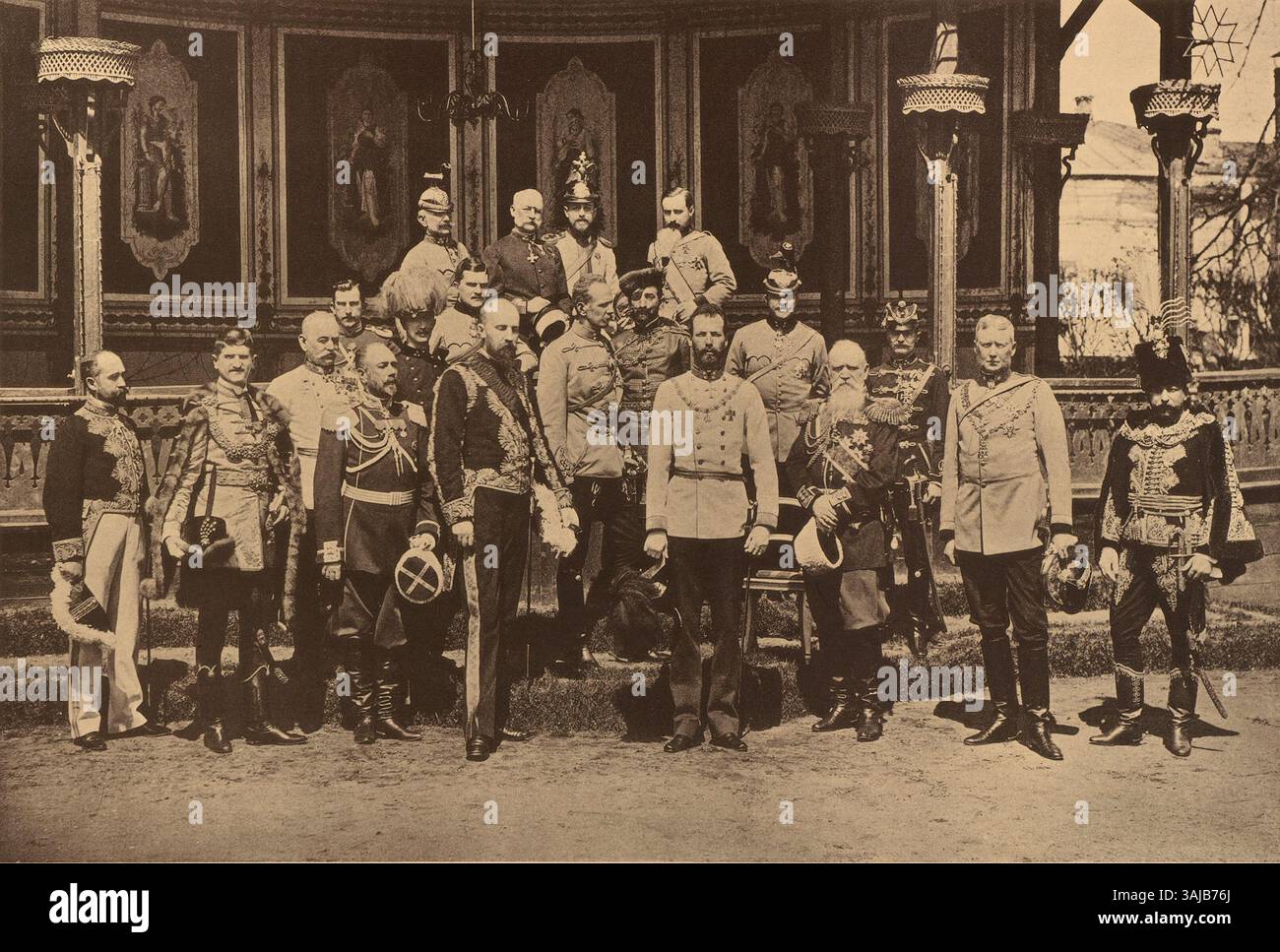At the coronation of Nicholas II, Emperor of Russia, in 1896 ...
