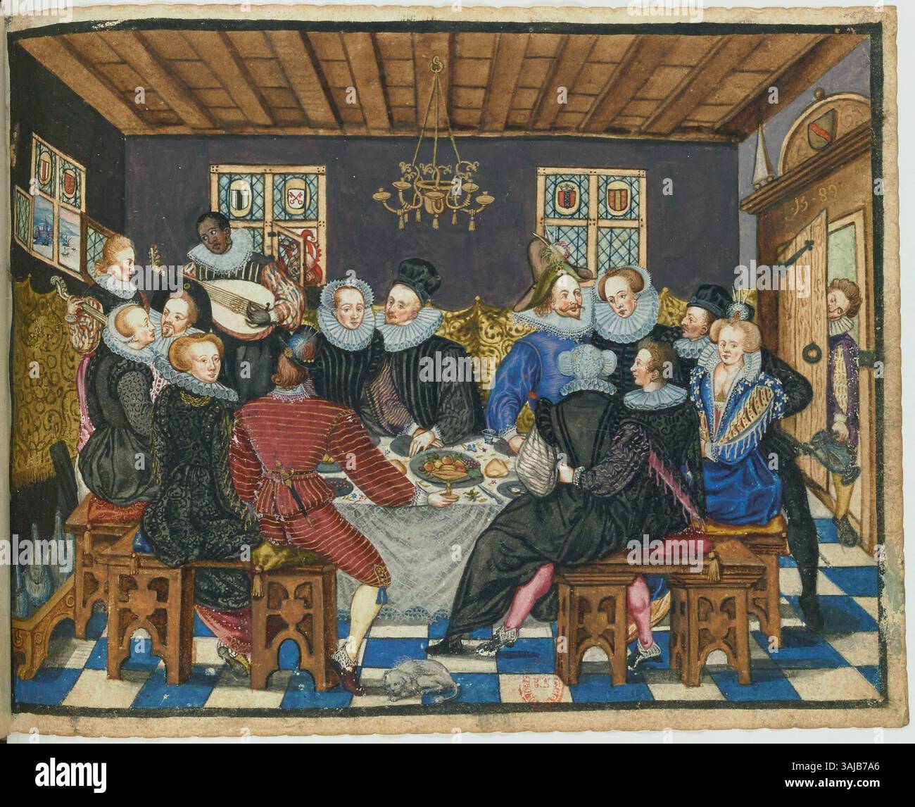 This 1589 drawing from the Album amicorum of Elisabeth Buyck is ...