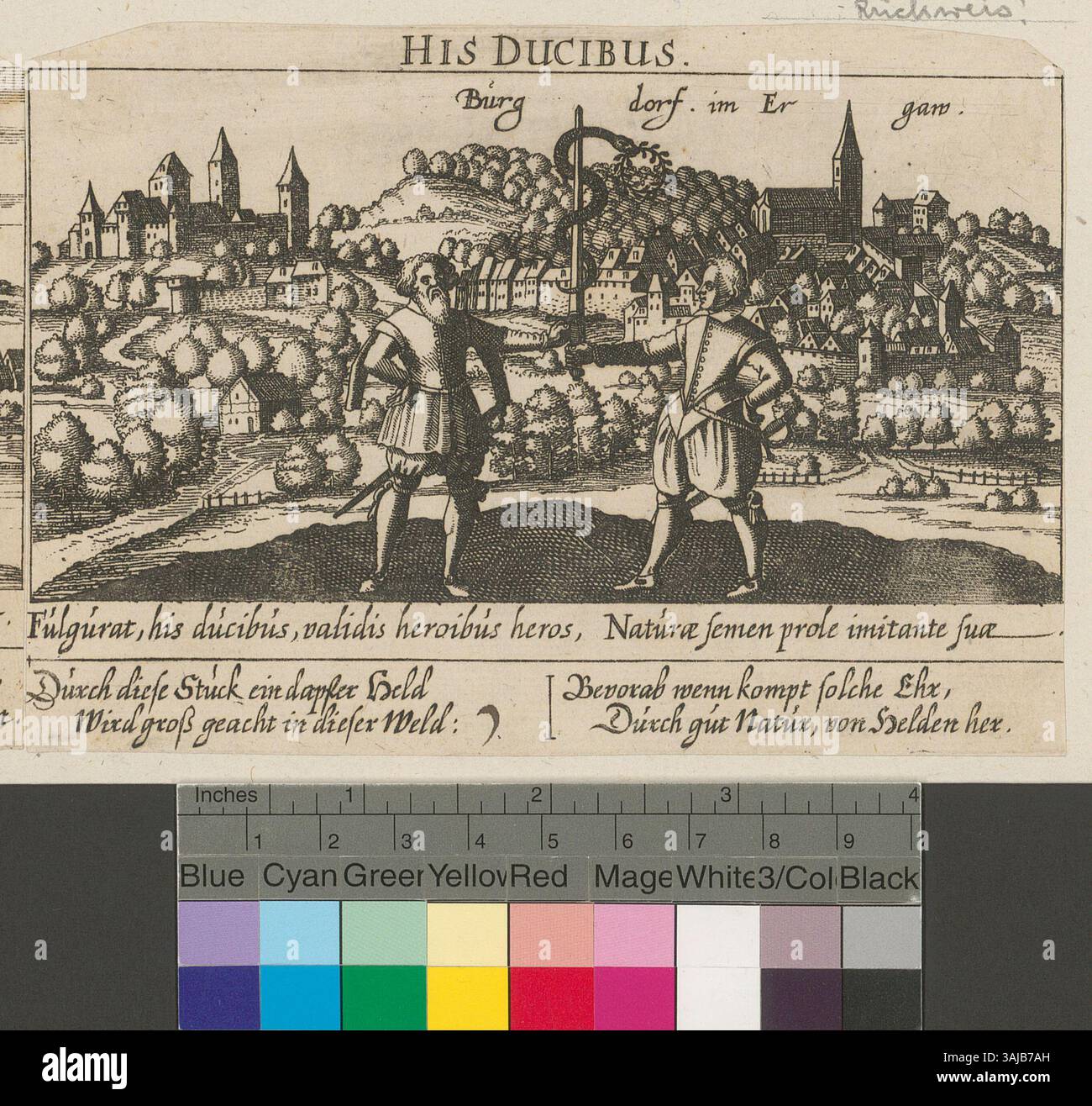 This etching from 1626, part of Daniel Meissner’s series 'Thesaurus ...