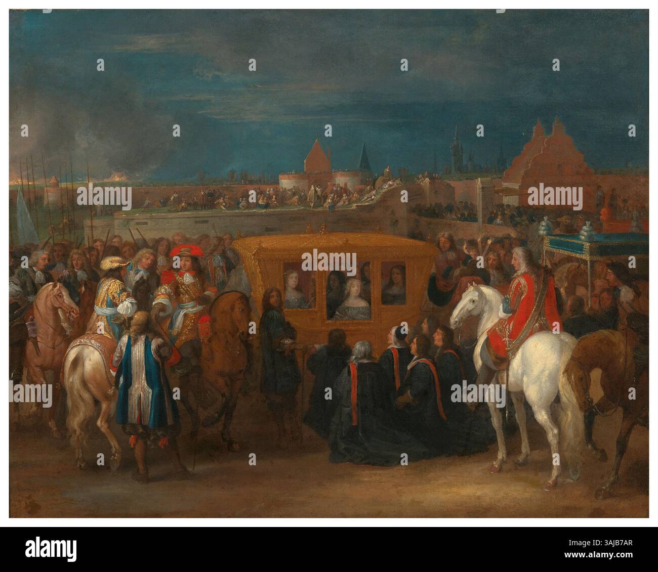 Van der meulen, – louis xiv Cut Out Stock Images & Pictures - Alamy