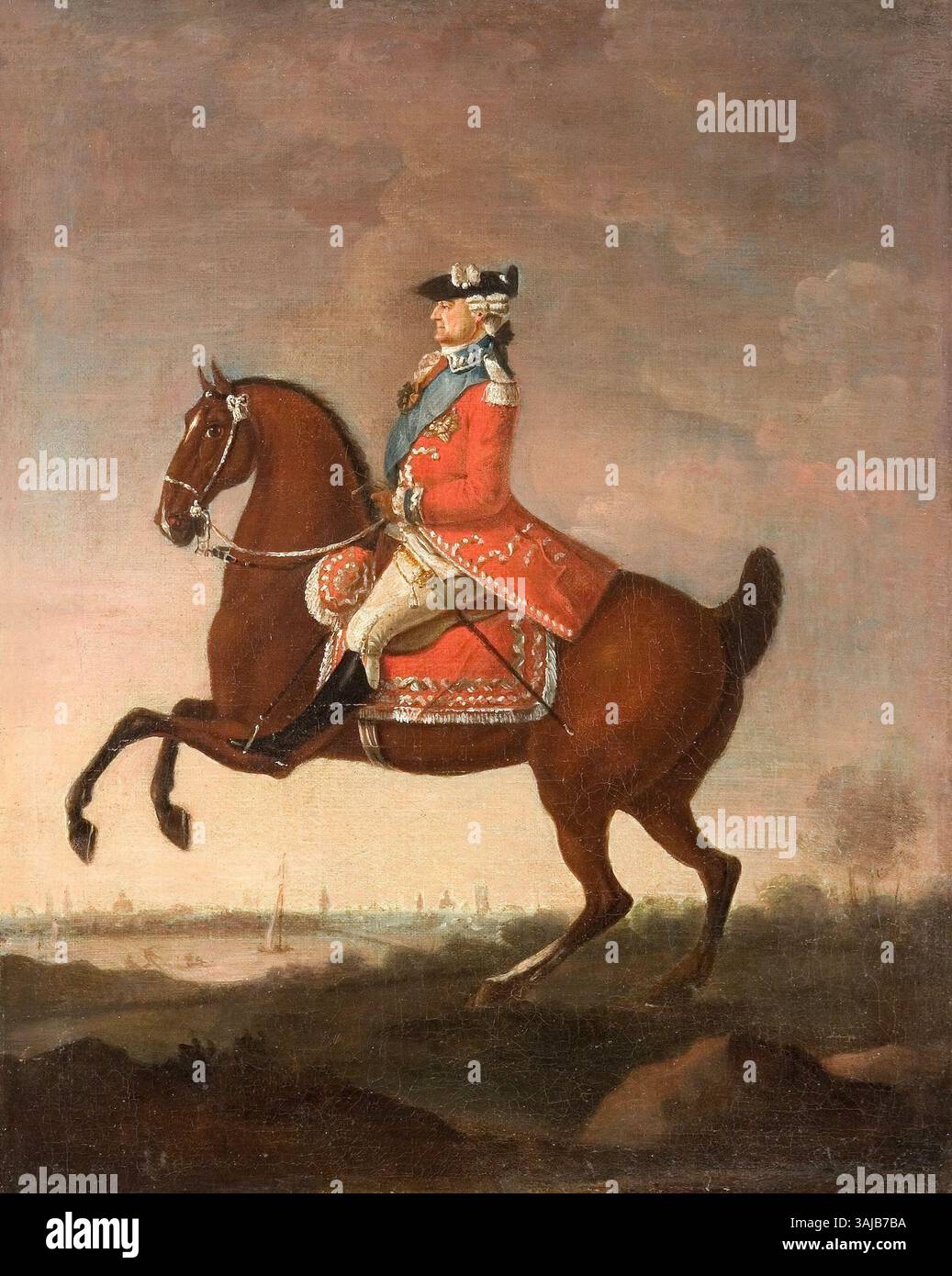 This 1789 painting by Micha Stachowicz depicts King Stanisław August ...