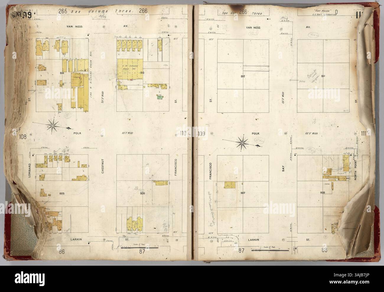 The 'San Francisco Sanborn Insurance Map Atlas' from 1905 includes ...