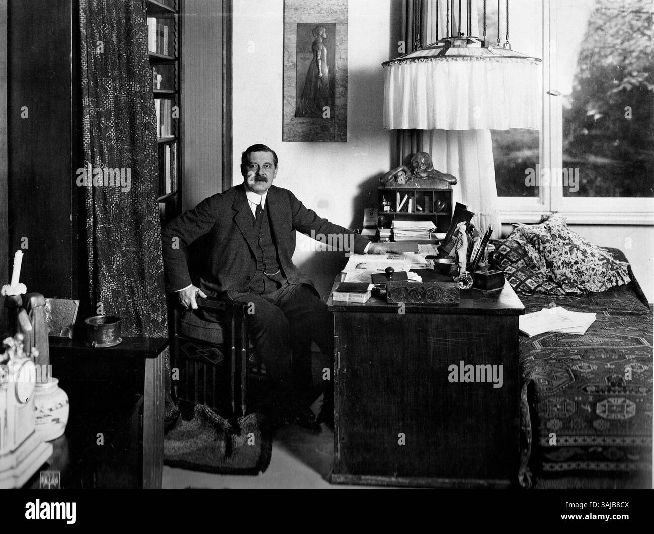 Waldemar Titzenthaler’s image from 1913 portrays the renowned architect ...