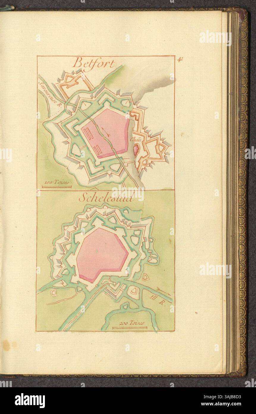 Georges-Louis Le Rouge’s 1760 work, 'Recueil des fortifications, forts ...