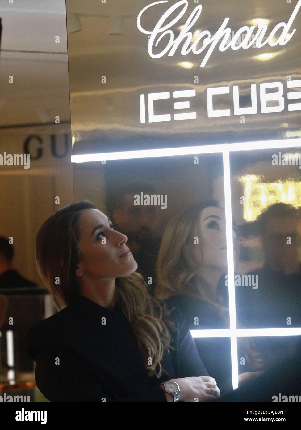 Milan, Italy. 11th Apr, 2025. Milan Ph.Paolo Della Bella Sofia Goggia ...