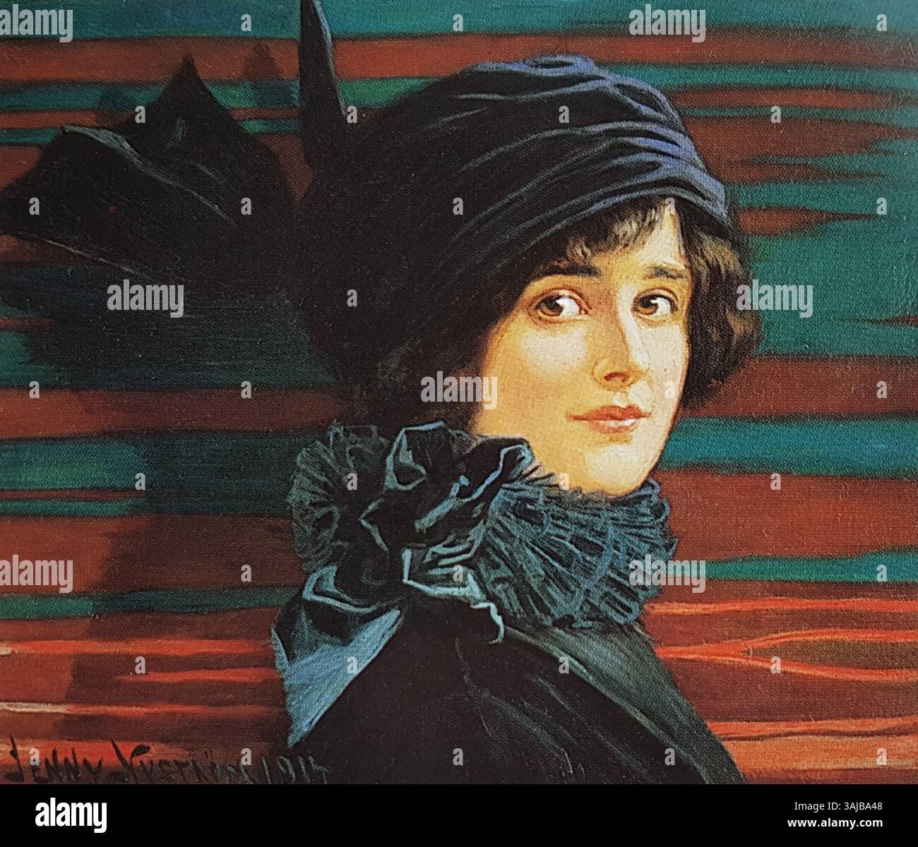 Jenny Nyström’s portrait of an actress highlights the subject's ...