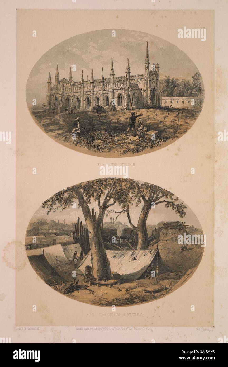 These lithographs from the 1858 series 'Sketches & Incidents of the ...