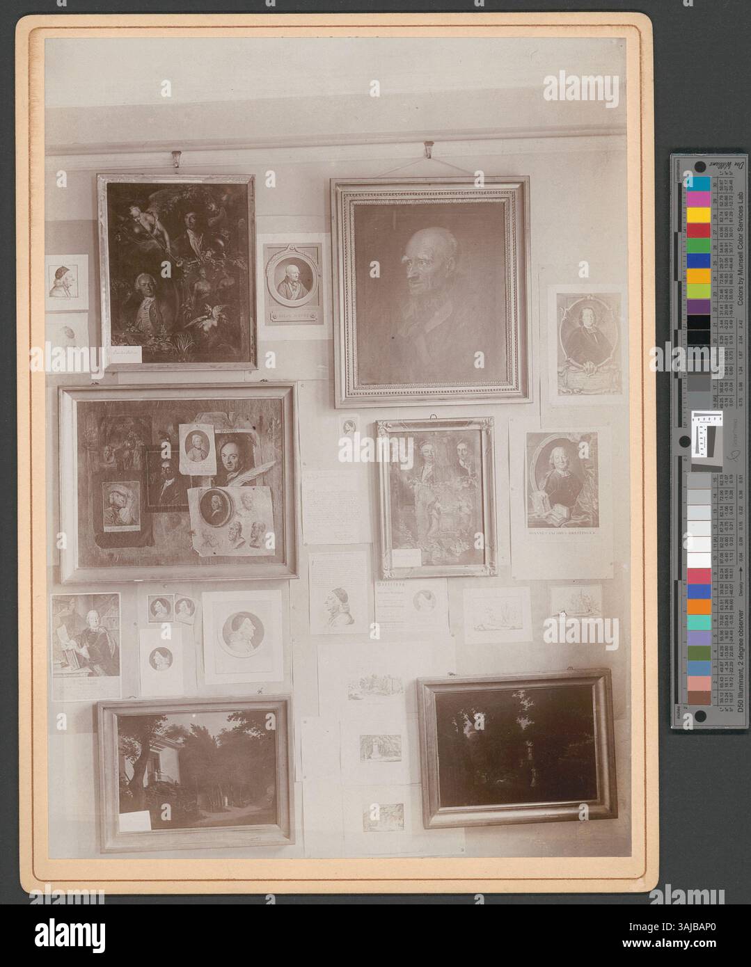 This photograph from July 1898 showcases various exhibits from the ...