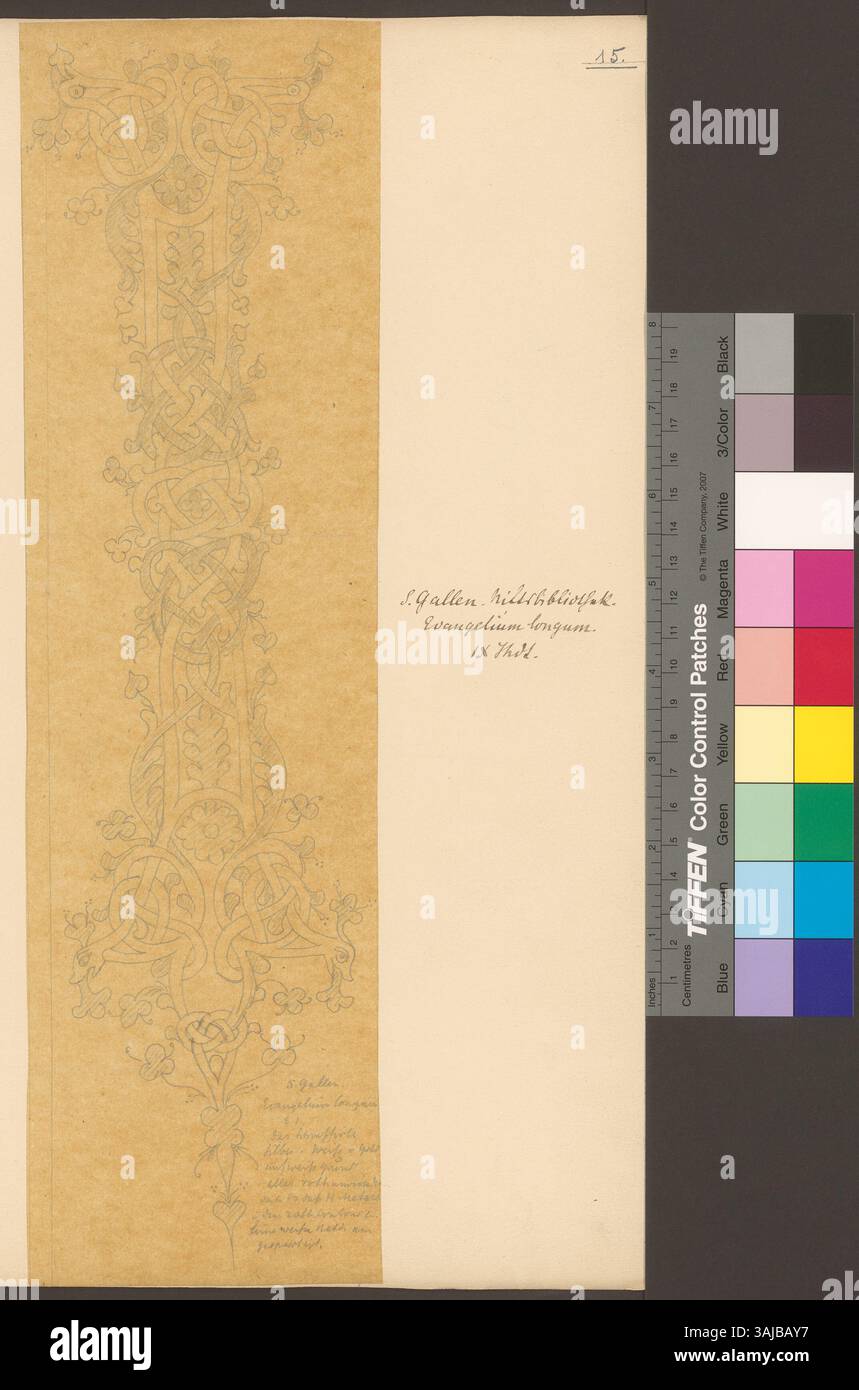 This illustration by Johann Rudolf Rahn, dating from between 1860 and ...