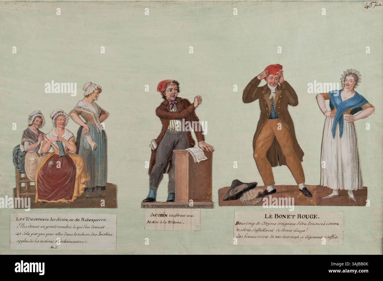 This gouache artwork by Jean-Baptiste Lesueur, created between 1793 and ...