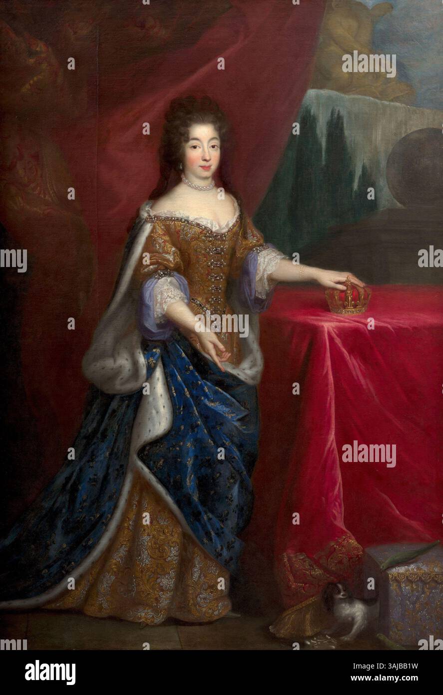 This portrait is traditionally attributed to François de Troy ...