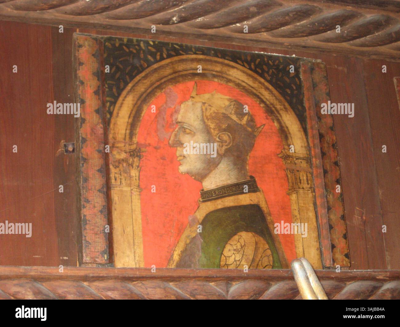 A circa 1500 Italian painting titled 'Hero of the Past', attributed to ...