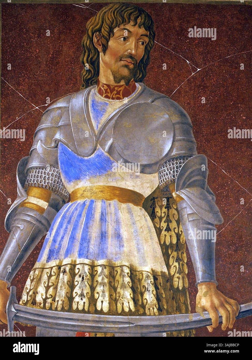 Andrea del Castagno's tempera painting of Pippo Spano, created in the ...