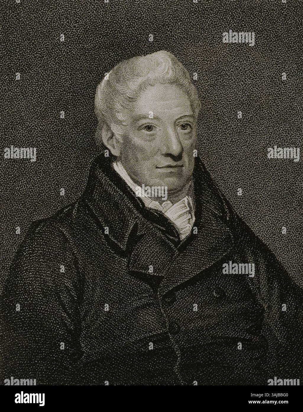 This 18th-century copper engraving portrait of Patrick Colquhoun ...