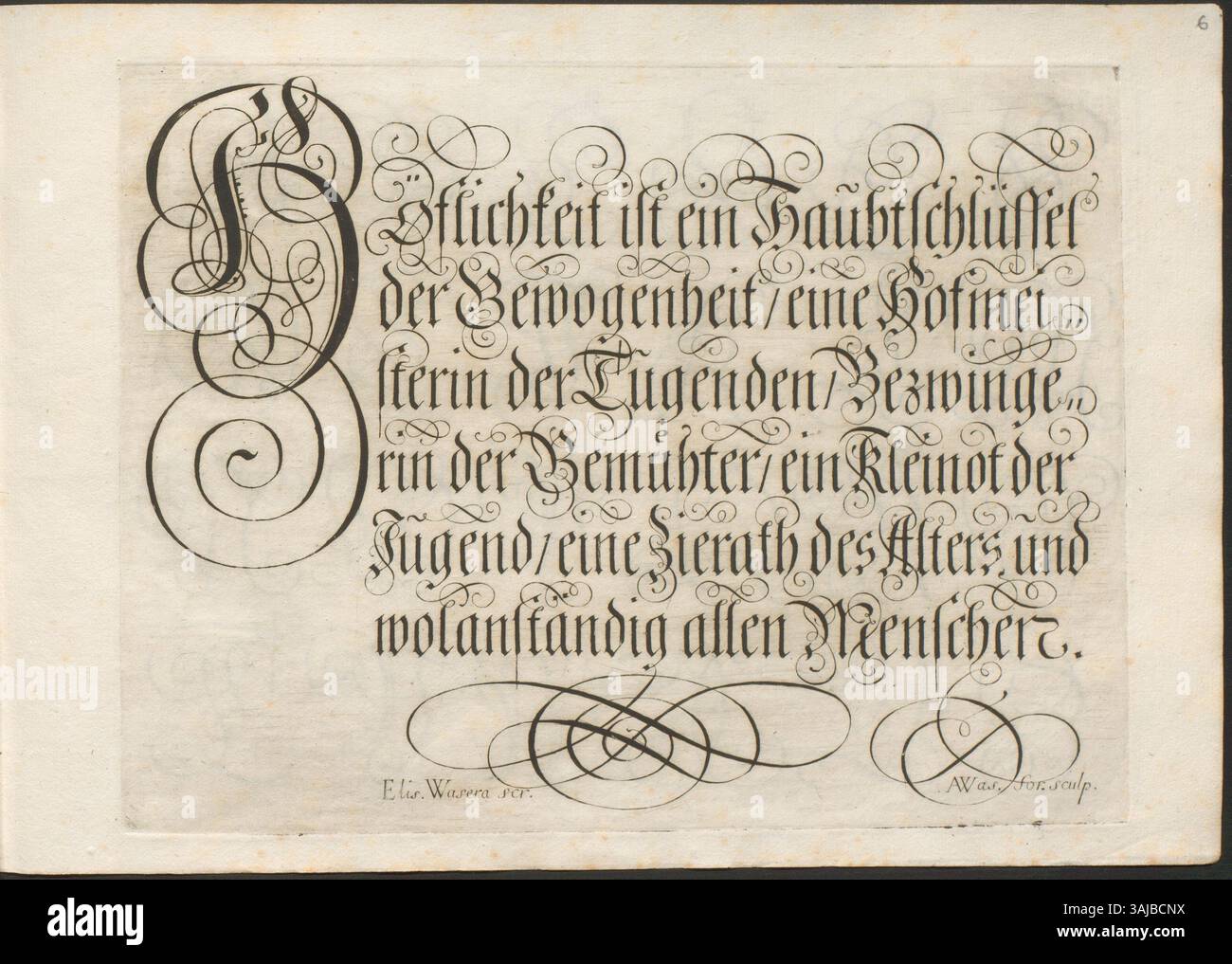 Elisabeth Waser, a writer, created this page from her 'Schreibübung' in ...