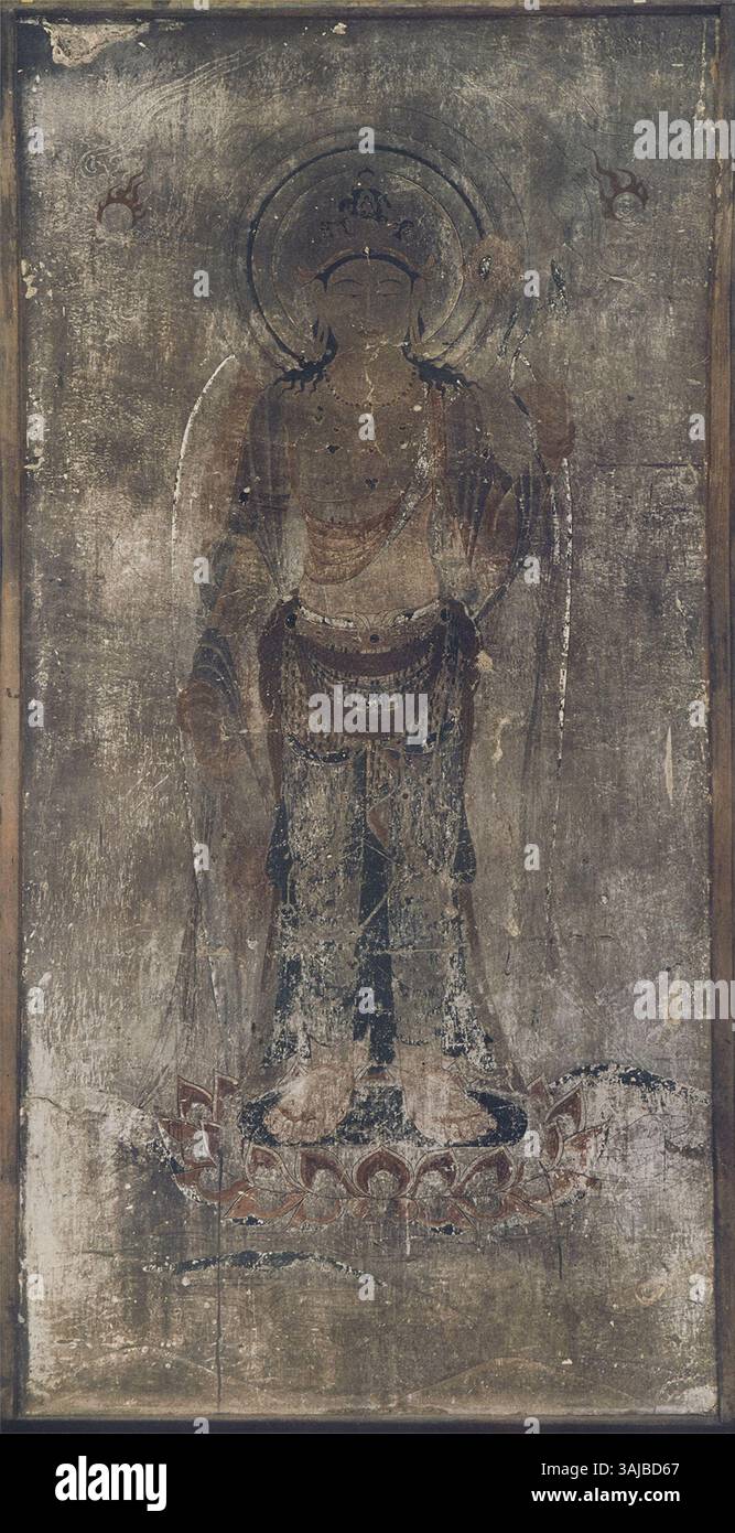This artwork from around 700 CE is a representation of a historical ...