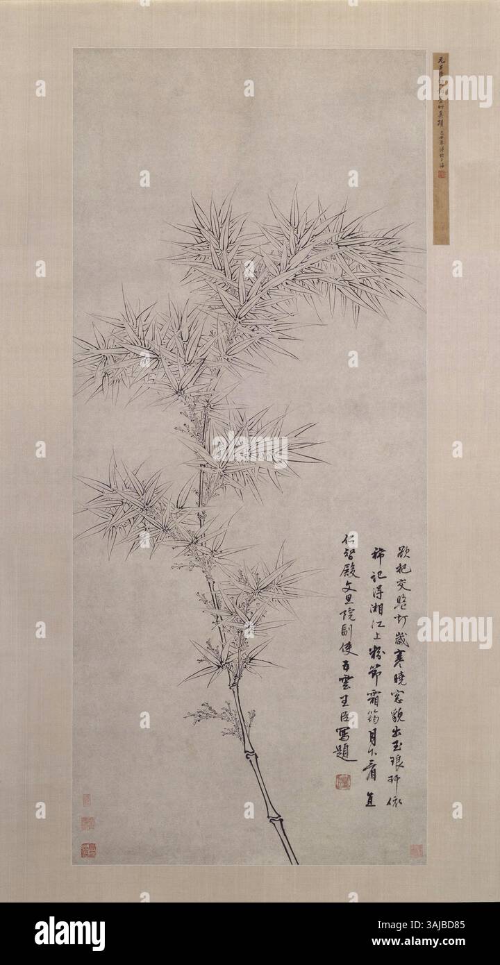 This ink wash painting at The Palace Museum represents the beauty of ...