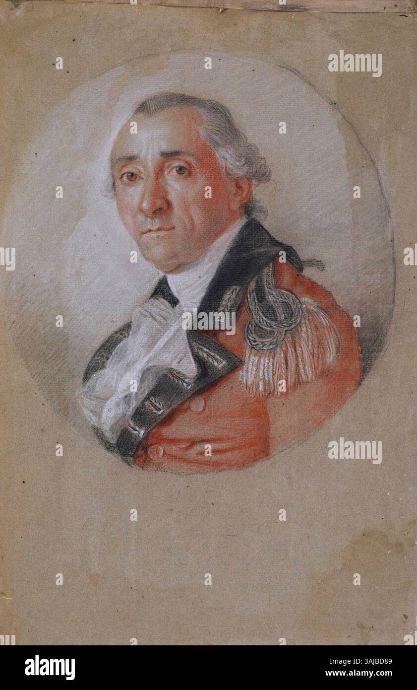 A portrait of Major-General Claude Martin by Johann Zoffany, circa 1797 ...