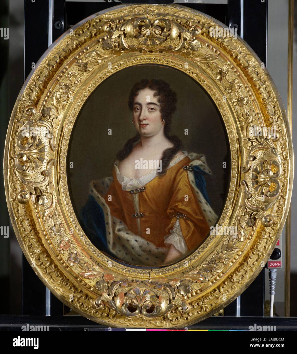 This 18th-century portrait of Éléonore Marie Desmier d'Olbreuse ...