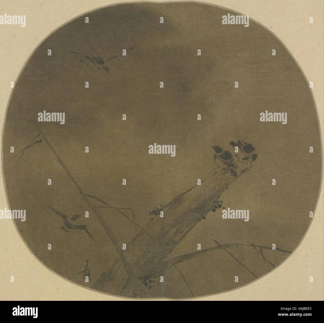 Liang Kai was a Chinese artist known for his unique style blending ink ...