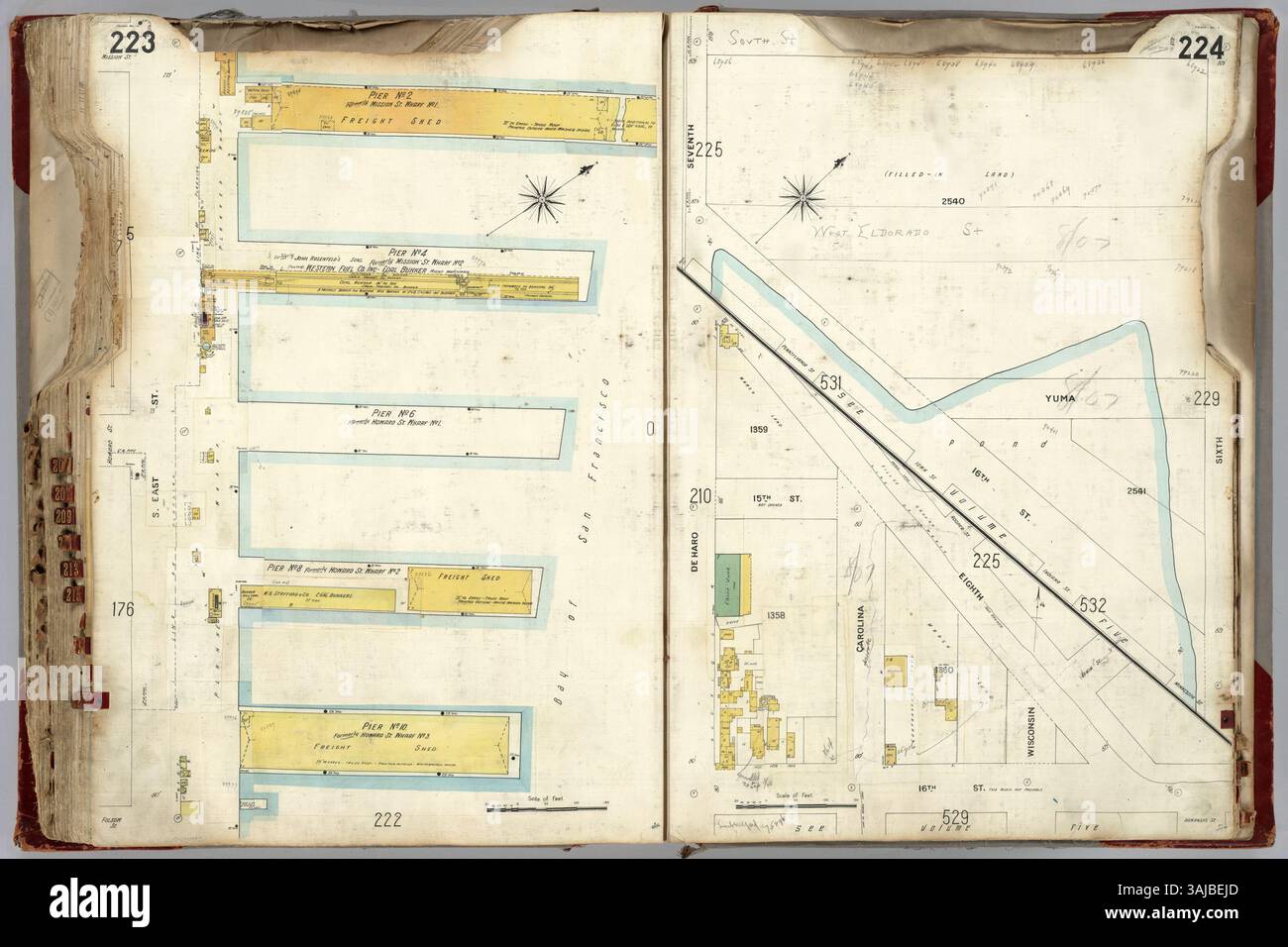 San Francisco Sanborn Insurance Map Atlas, 1905 edition by Sanborn ...