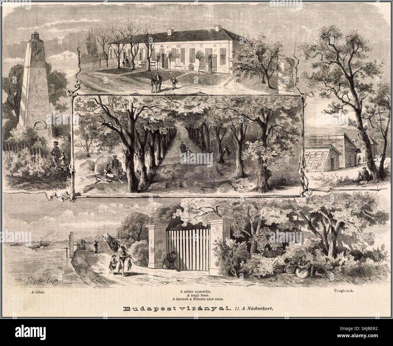 The 1875 publication *Mo. és a Nagyvilág* features an image of the ...