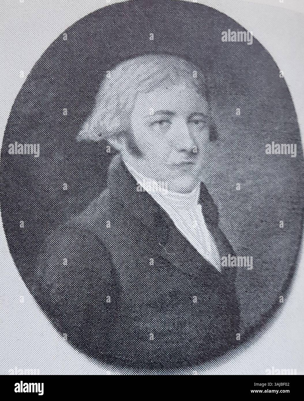 This self-portrait of Anders Emanuel Müller (1761–1829), created before ...