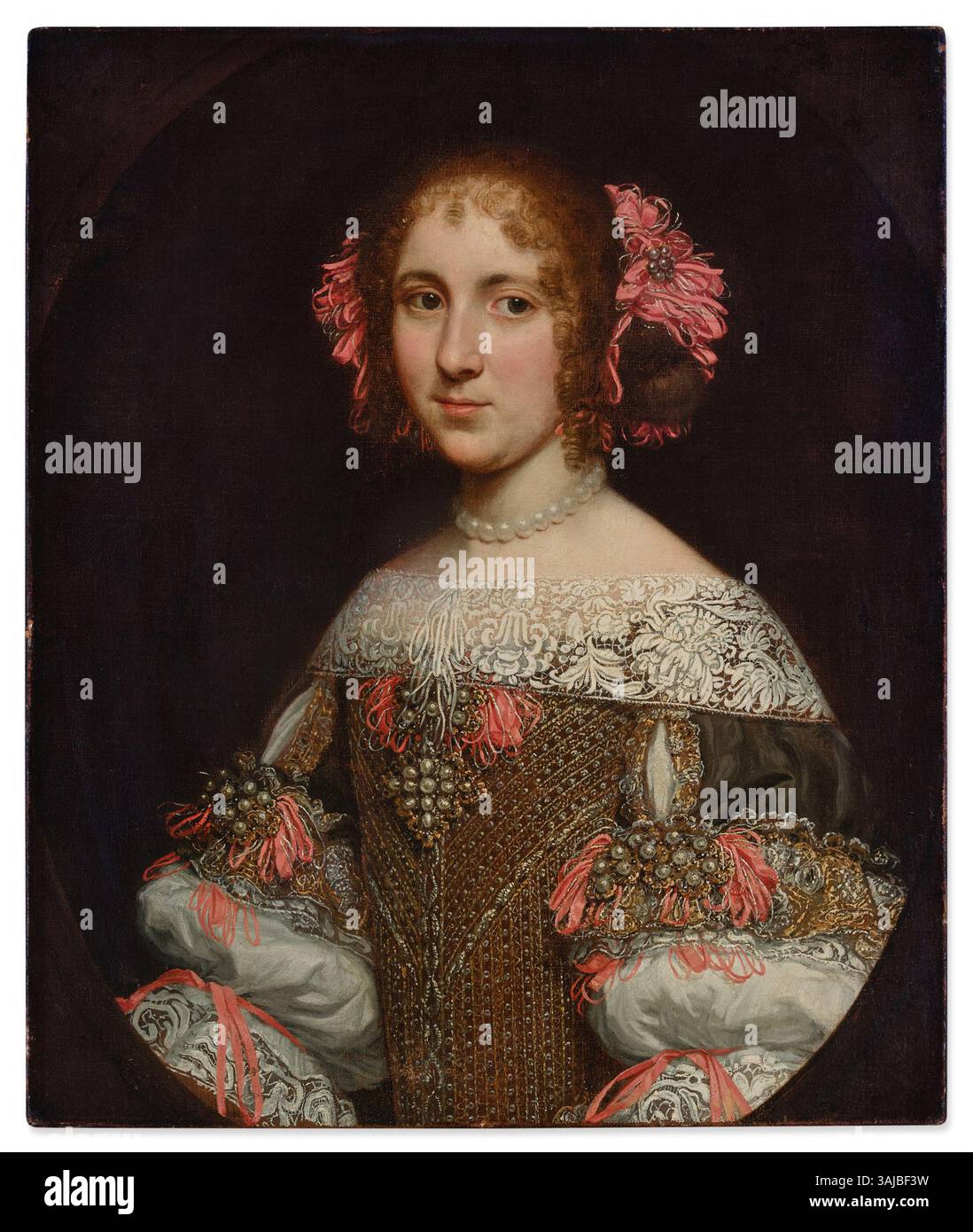 This portrait by Jacob Ferdinand Voet, painted around 1663, depicts a ...