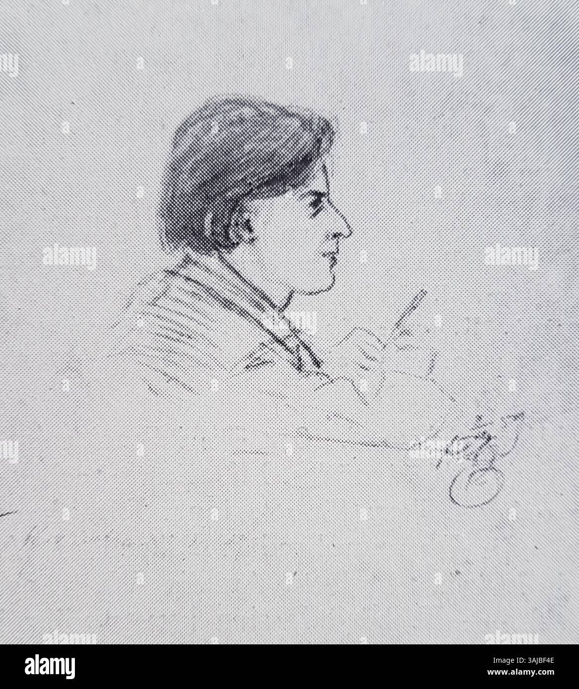 Pehr Fredrik Kjerulf, depicted by Albert Theodor Gellerstedt, is ...