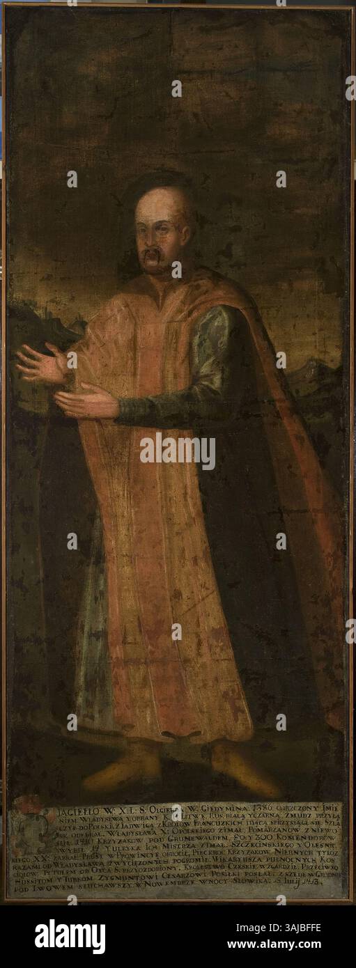 This portrait of King Władysław Jagiełło, painted anonymously around ...