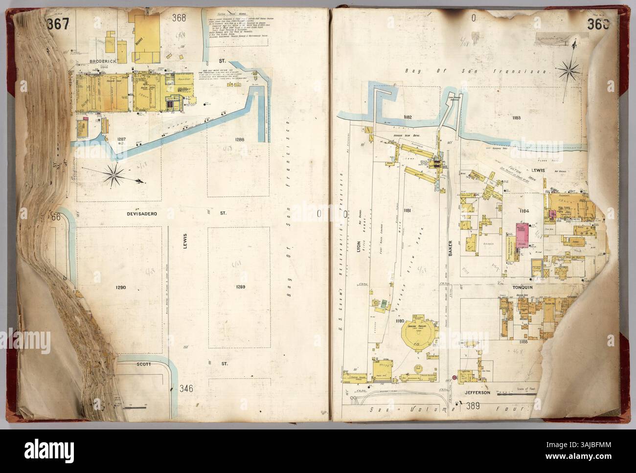 San Francisco Sanborn Insurance Map Atlas, 1905 edition, includes maps ...