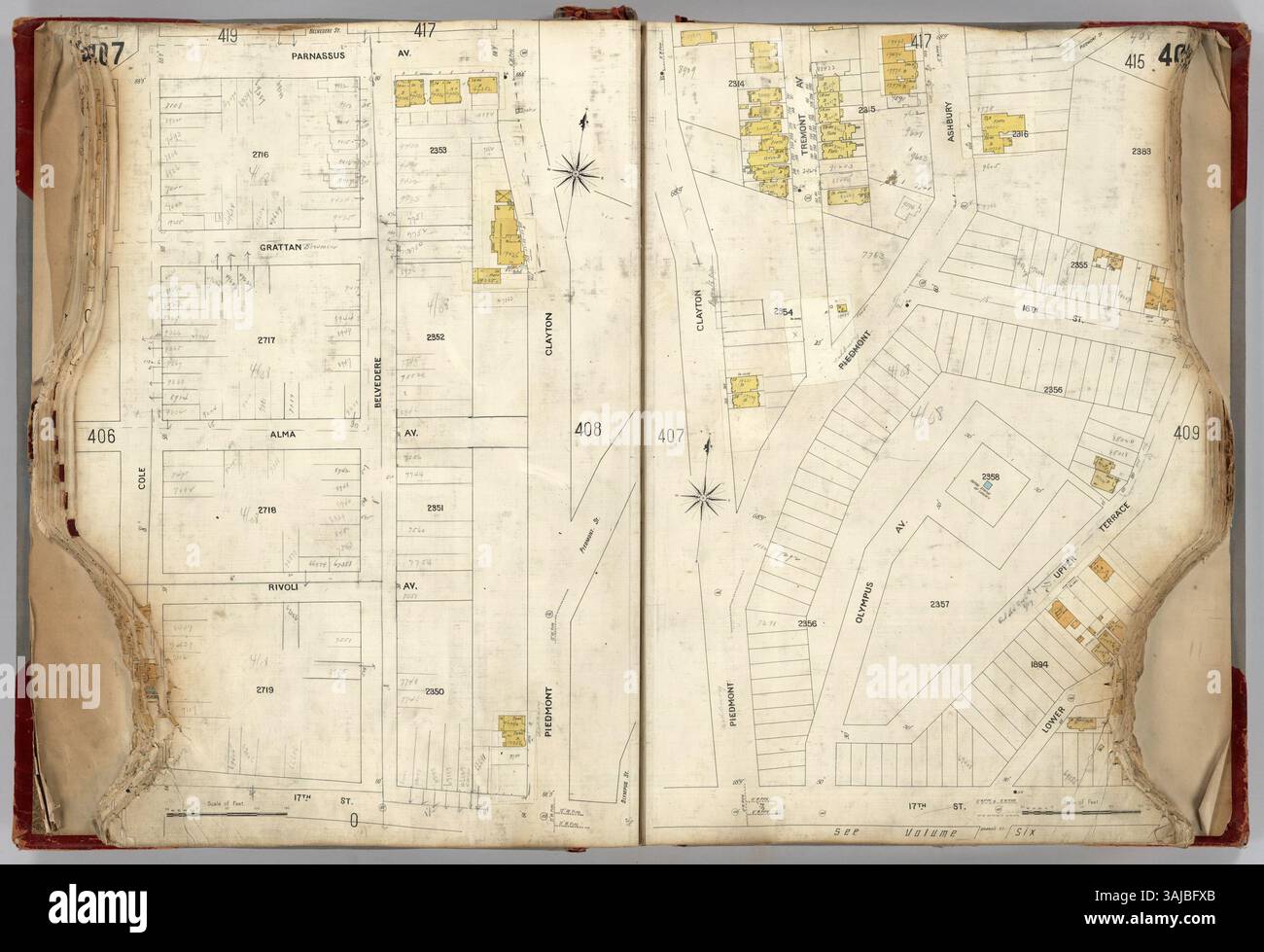 The Sanborn Insurance Map Atlas of San Francisco, 1905, provides ...