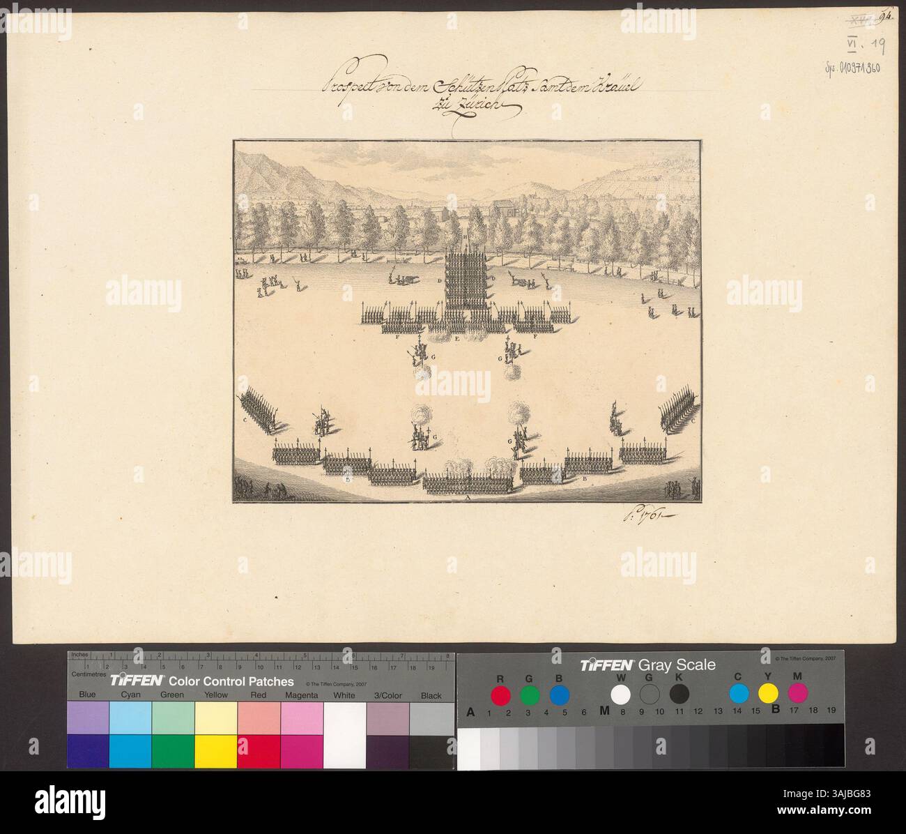 This 1761 etching depicts the first attack in the final military ...