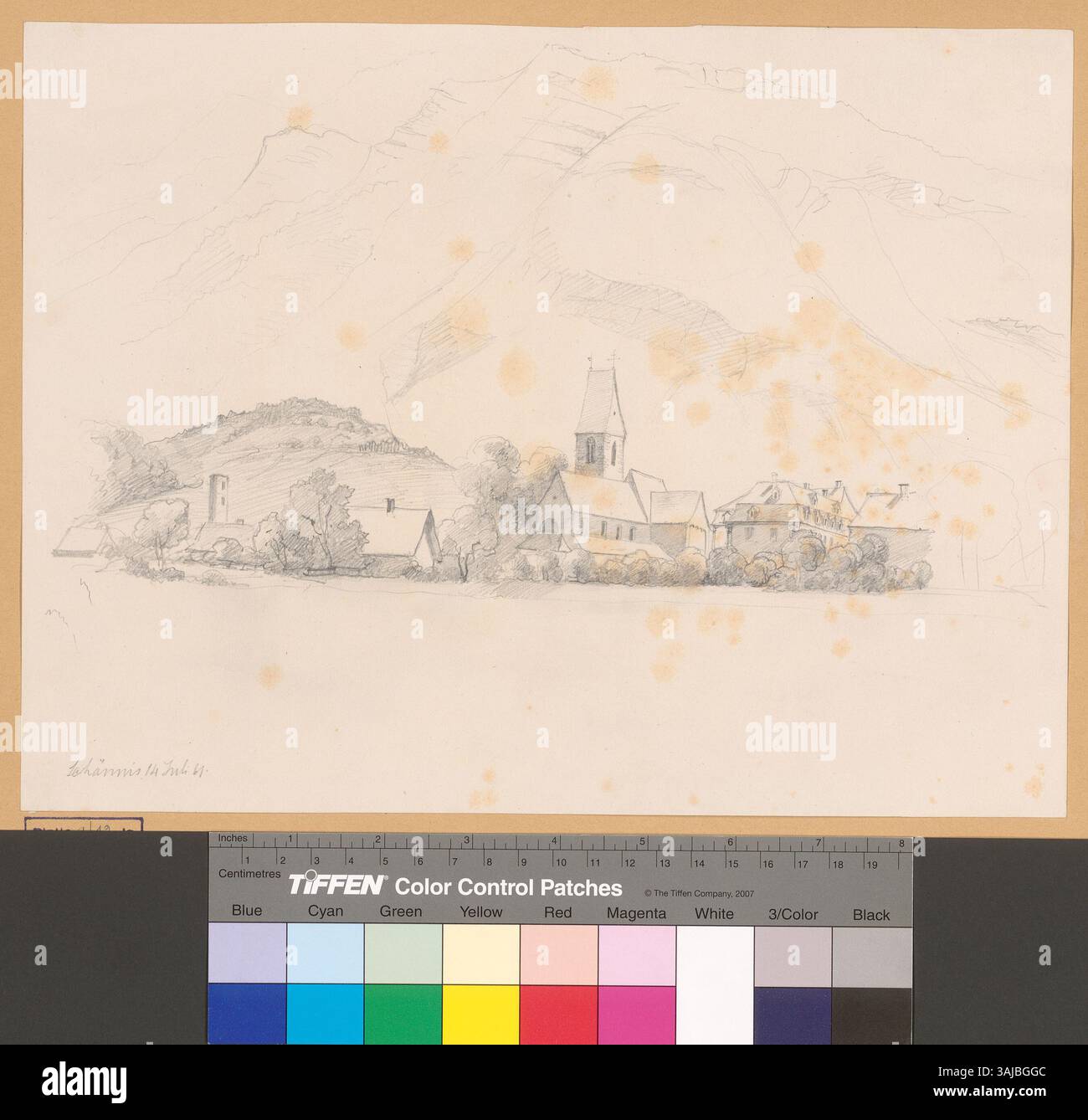 An exterior view of the former Augustinian convent in Schännis is shown ...