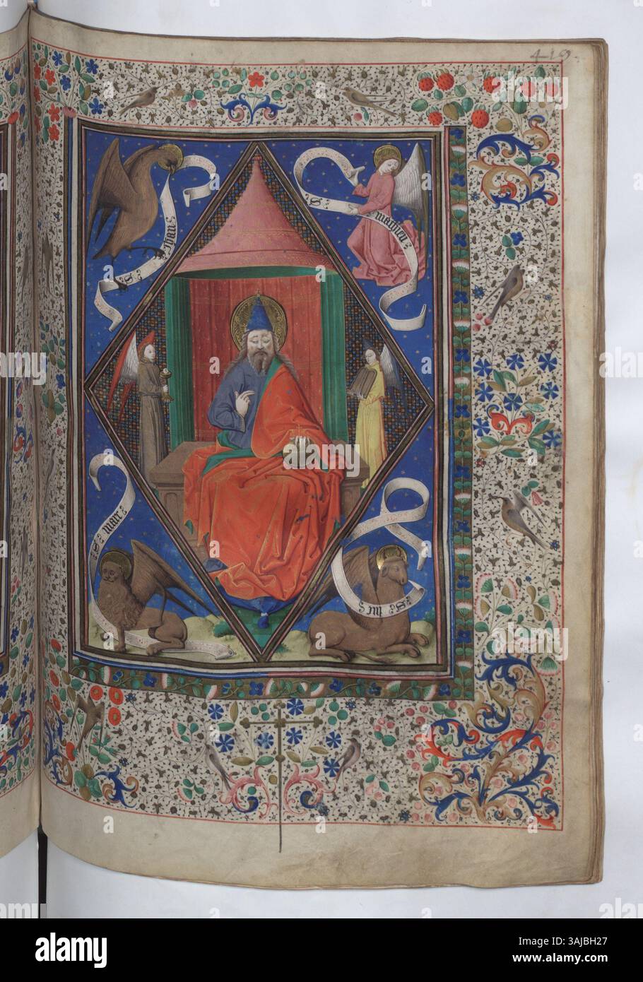 This manuscript illumination from the 'Missel à l'usage de Troyes ...