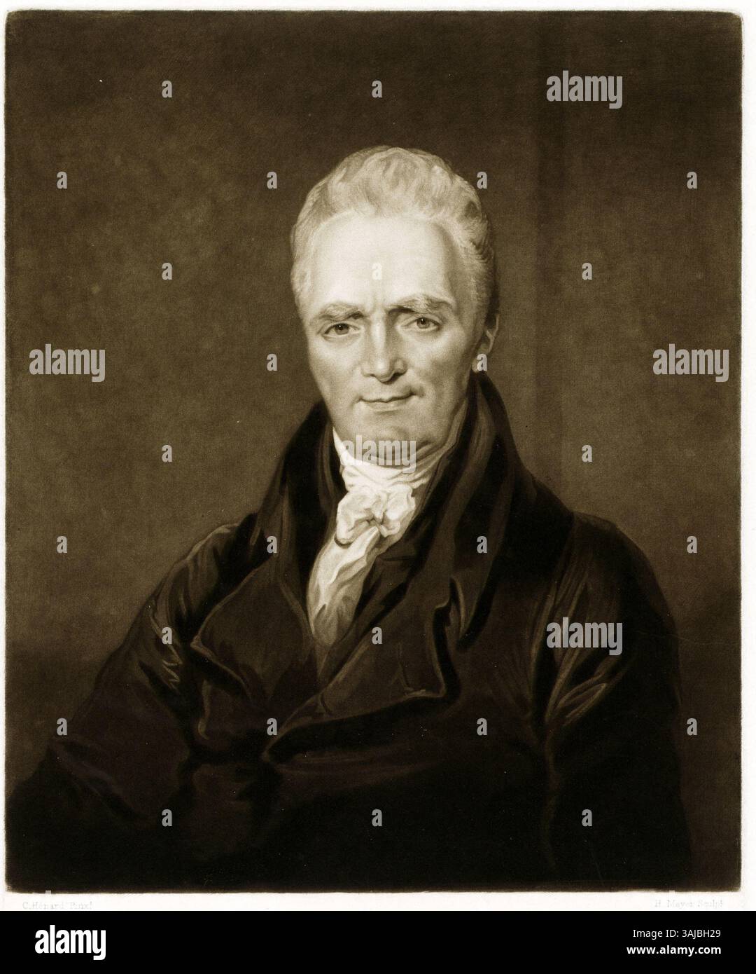 Portrait of John Parish, created by Henry Meyer and Charles Hénard ...