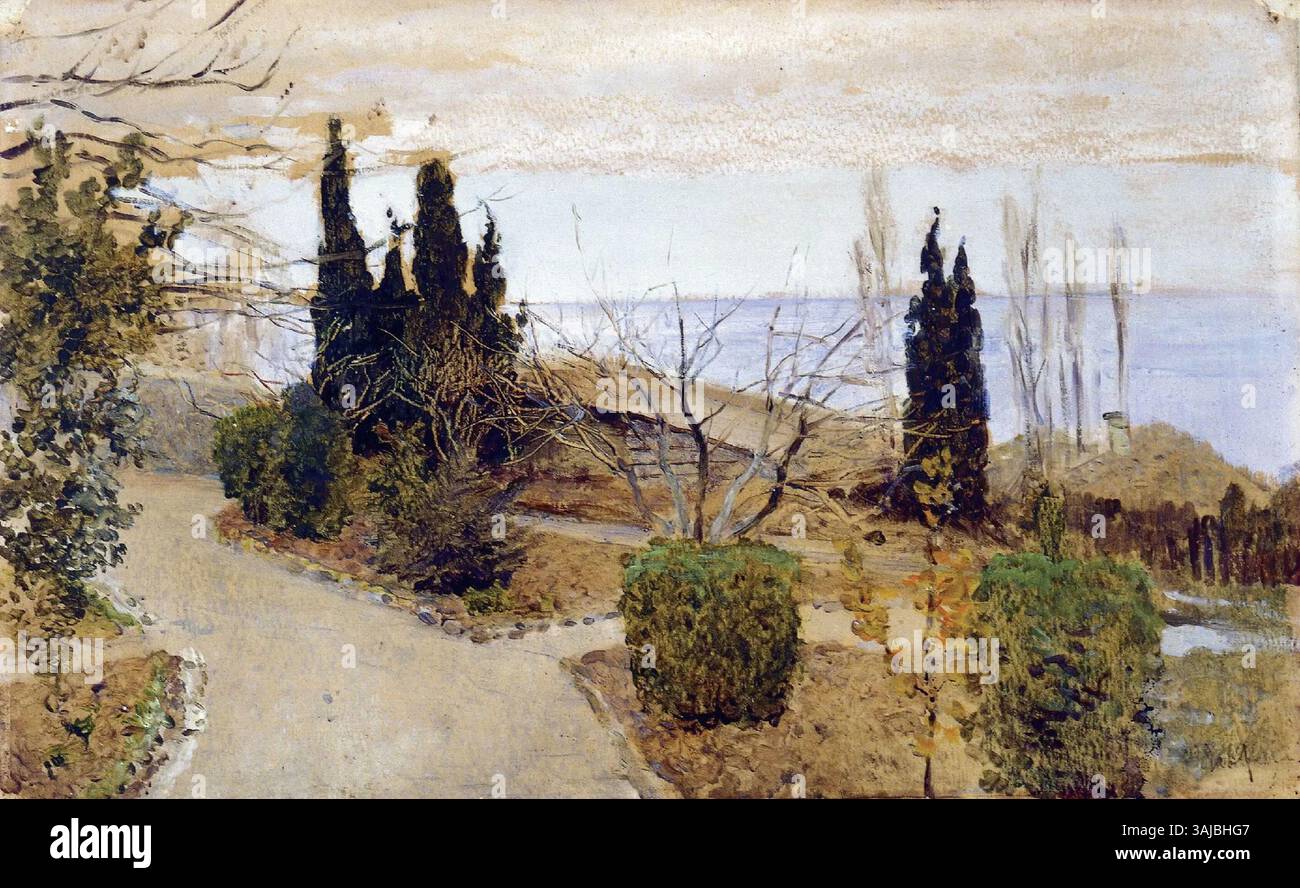 Isaac Levitan’s 1886 landscape painting captures the essence of the ...