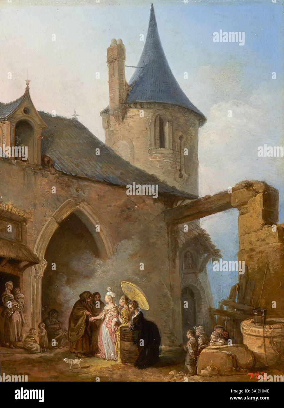 Created by Jan Piotr Norblin between 1768-1769, 'Wróka' (The Crow) is ...