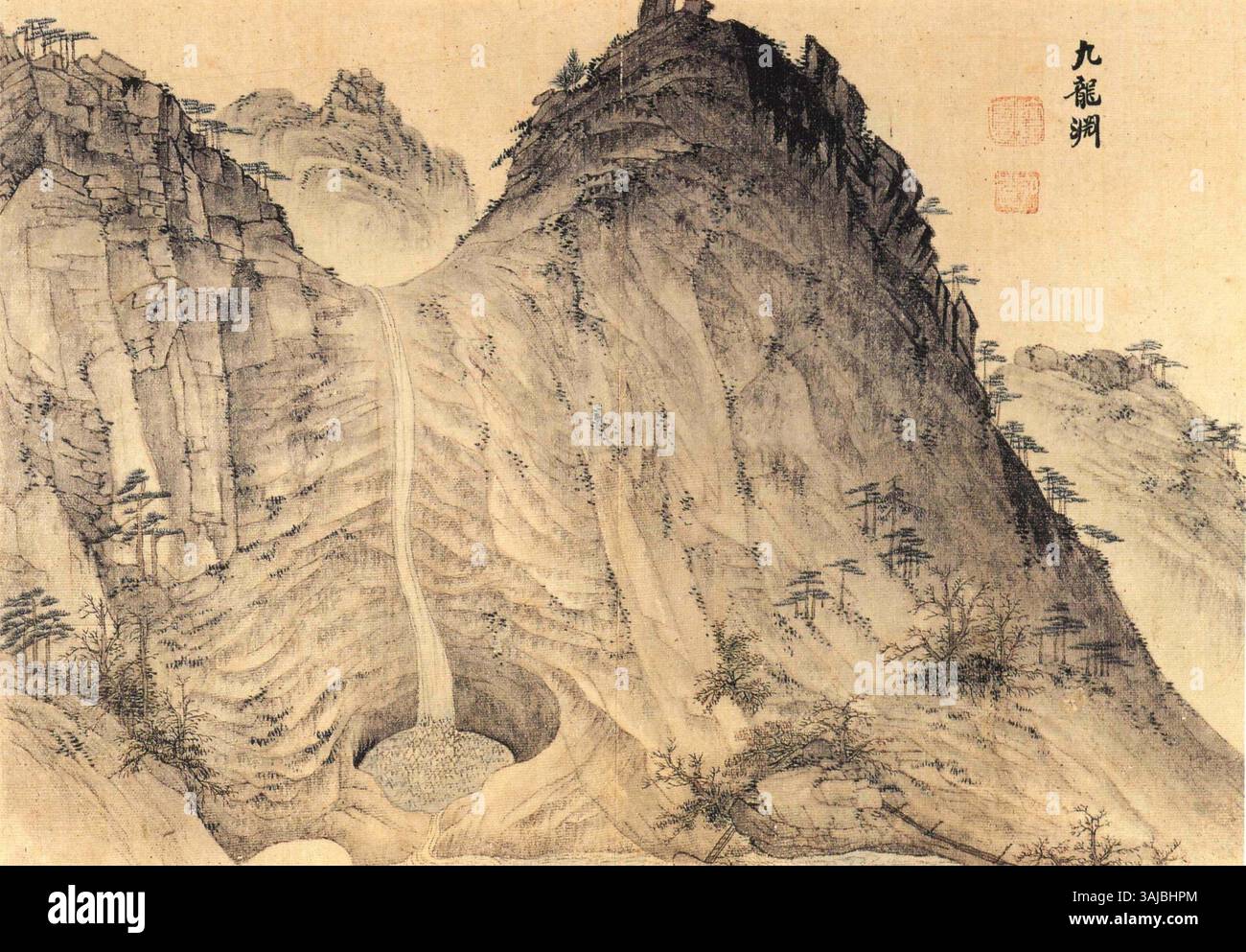 This album by Kim Hong-do, created in 1788, depicts landscapes around ...