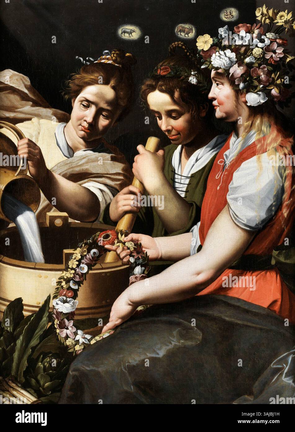 A 17th-century painting from the workshop of Abraham Janssens ...