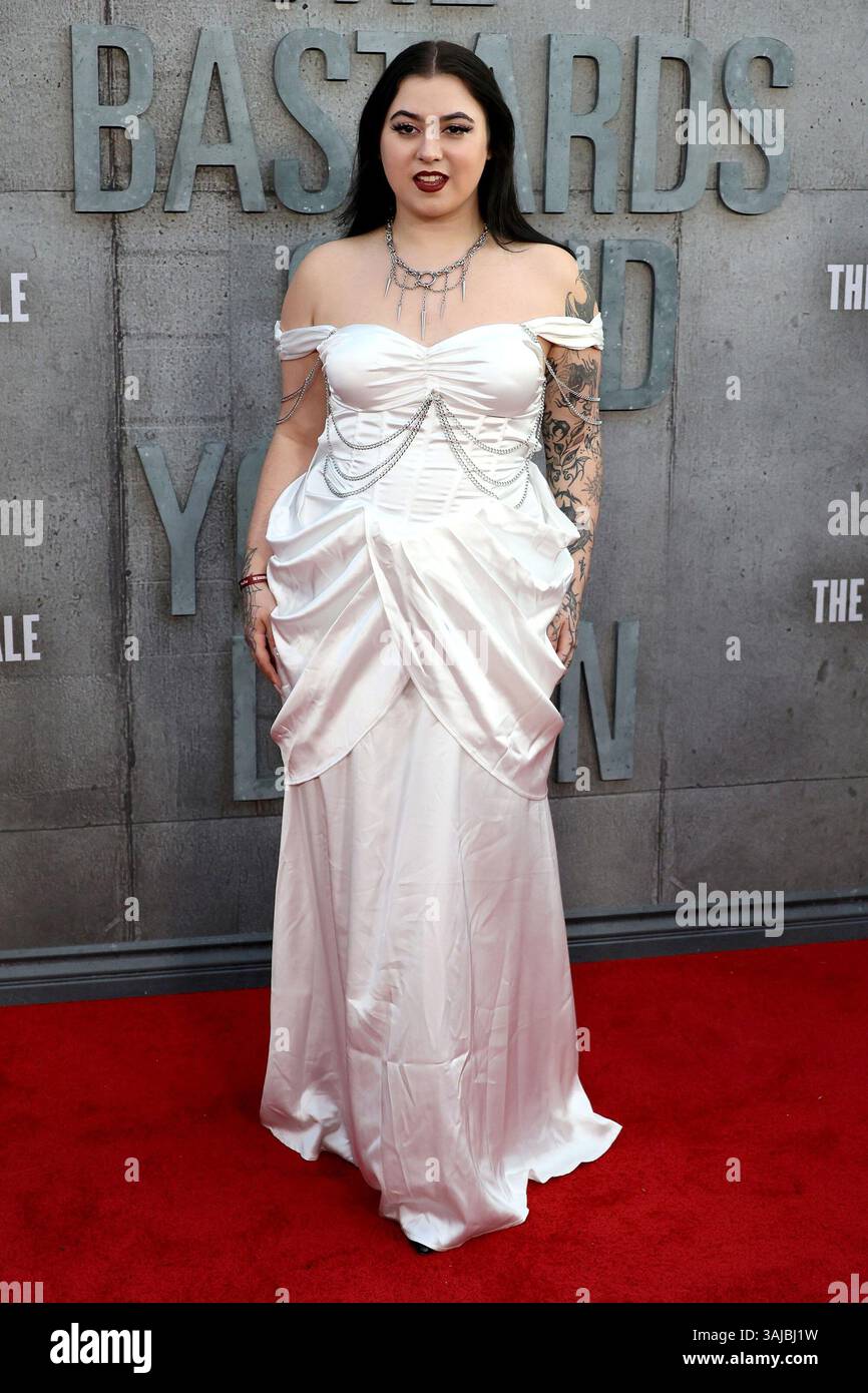 Grace Mitscherlich at arrivals for THE HANDMAID'S TALE Season Six ...